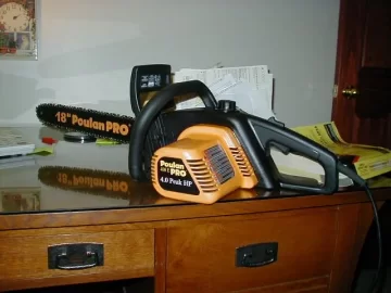 Poulan pro 400e electric chainsaw store