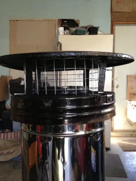 trade-off re: Supervent standard vs "deluxe" rain caps | Hearth.com ...