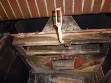 Jotul Firelight model 12 - Doing the repair, Just about complete | Page ...