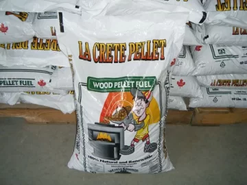 Got my La Crete pellet stash all stacked finally | Hearth.com Forums Home
