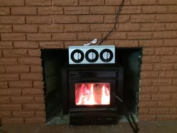 Added a fan on Kent Tile Fire | Hearth.com Forums Home