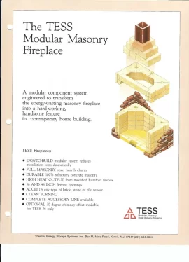 TESS Thermal Energy Storage Systems | Hearth.com Forums Home