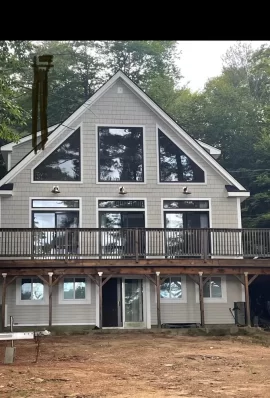 12/12 pitch roof w/ a corner install | Hearth.com Forums Home