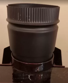 Vermont Castings Intrepid Flexburn Flue Collar Connection? Duravent or ...