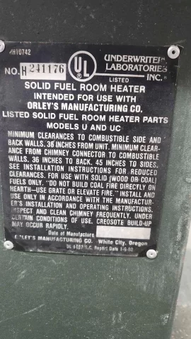 Orley stove replacement | Hearth.com Forums Home