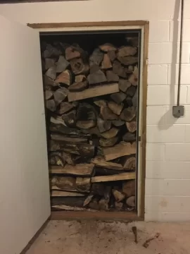 Replacing a Riteway 37 with a Drolet Heat Commander. Here we go ...