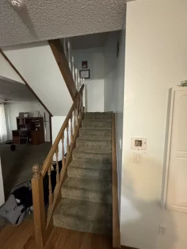 Noob: tips for moving hot air from basement up a weird stairwell ...