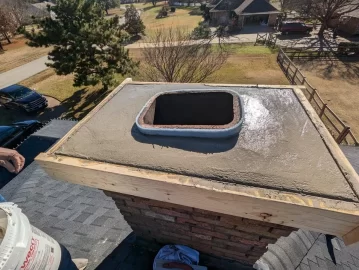 DIY Chimney Crown | Hearth.com Forums Home