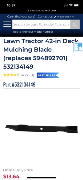 Sears Craftsman LT1000 mower deck shabby again! Prep for spring ...