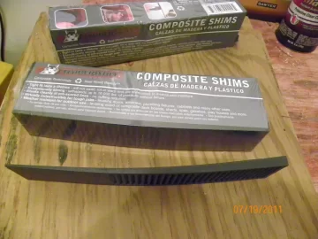 Timberwolf Composite Shims | Hearth.com Forums Home